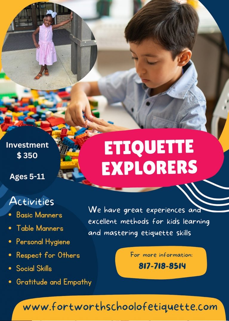 Etiquette Explorers Program for Young Learners | Monique Hawkins